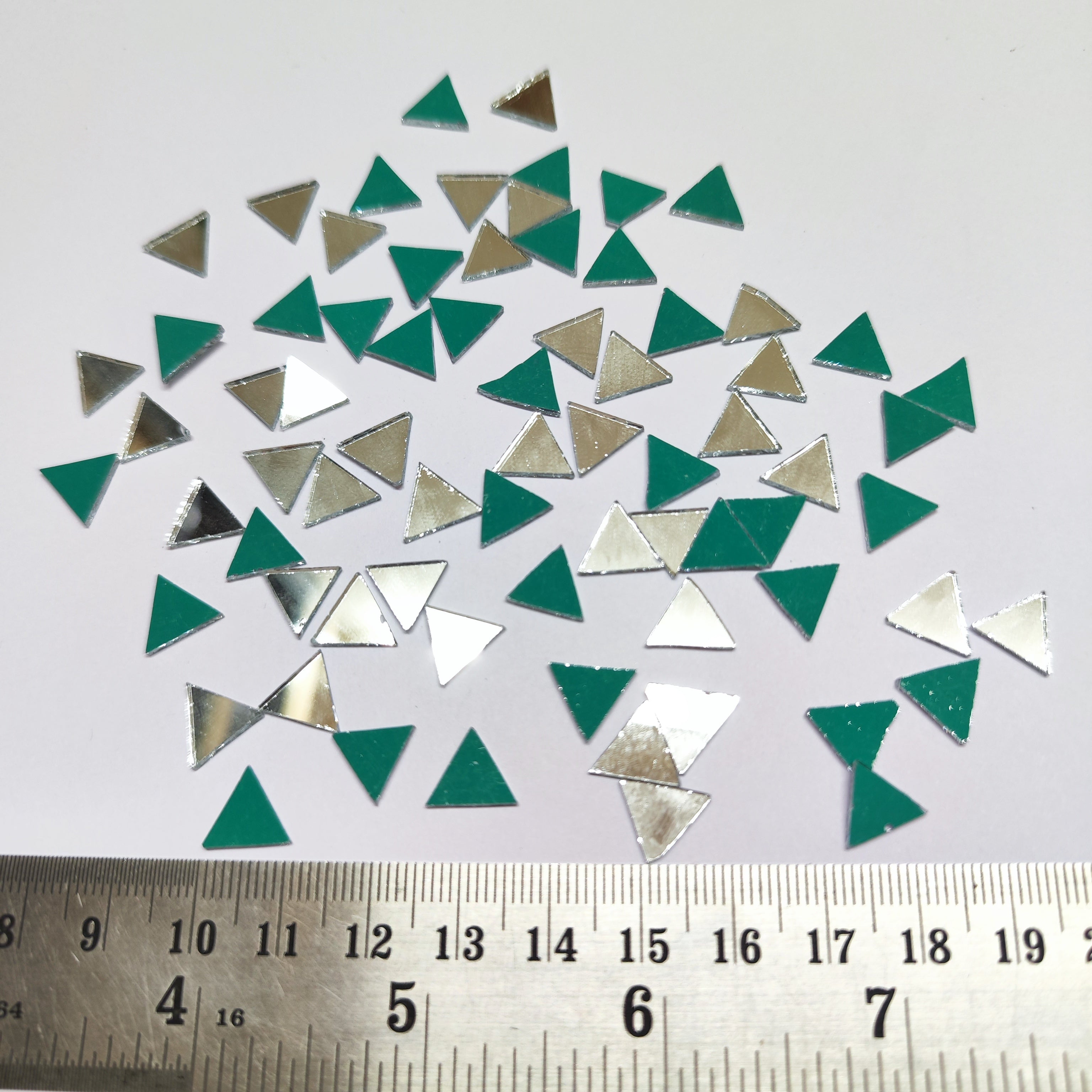 10 mm triangle mirror for lippan work triangular mirrors embroidery mi ...